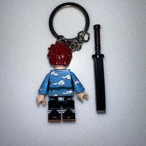 Demon Slayer Lego Key Chain - Nezuko Kamado, Akaza, Obanai Iguro ...