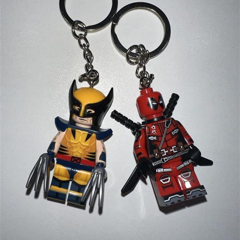 Deadpool and Wolverine Minifigure - Etsy
