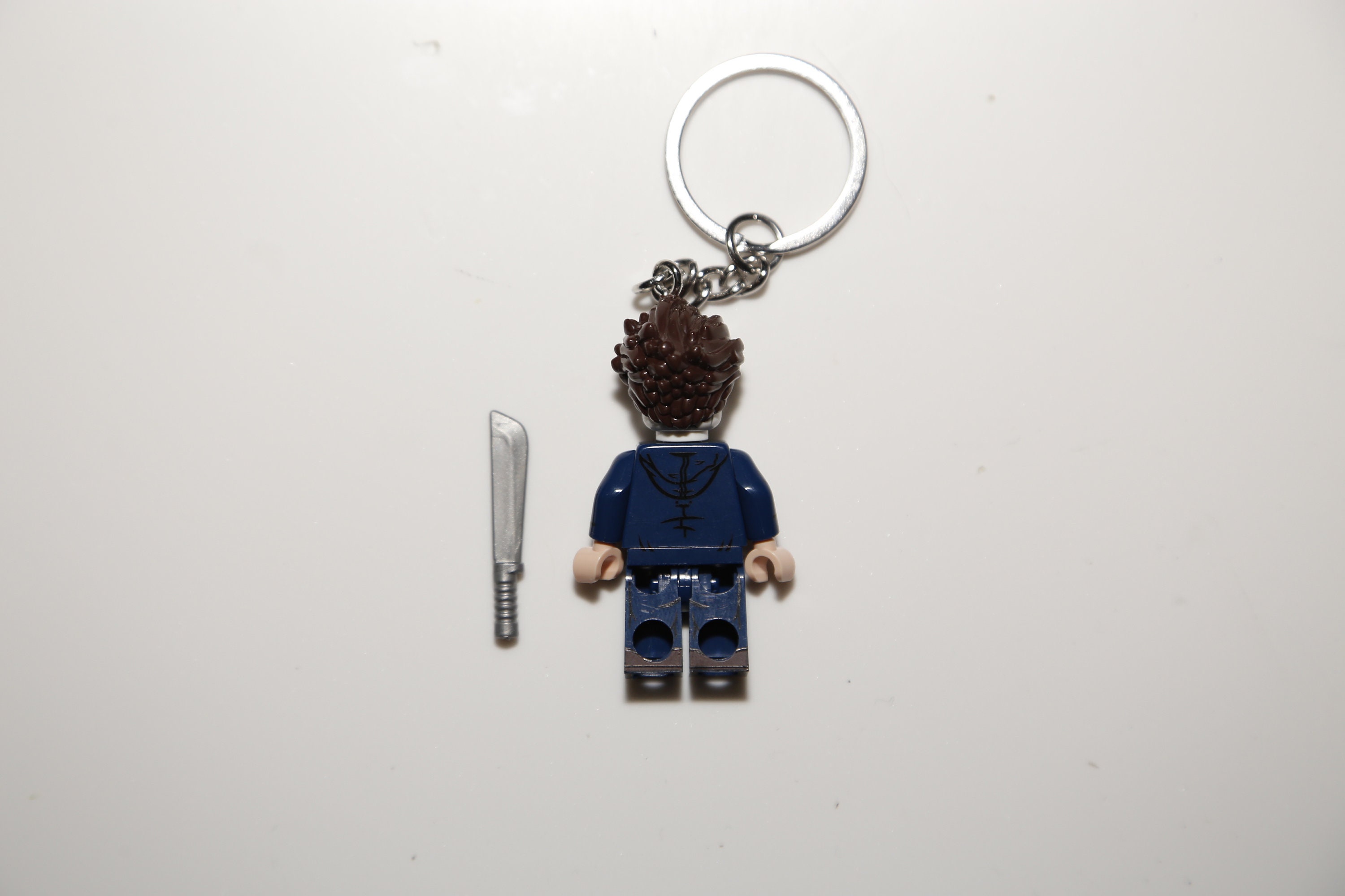 Michael Myers LEGO Keychain for Haloween Film Fans - Etsy