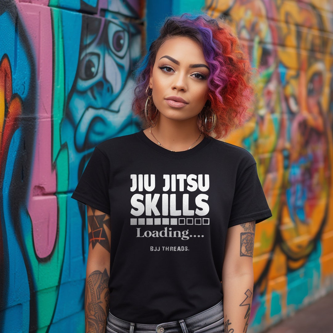 Jiu Jitsu Skills Loading Short Sleeve Unisex T-shirt | Jiu-jitsu T ...