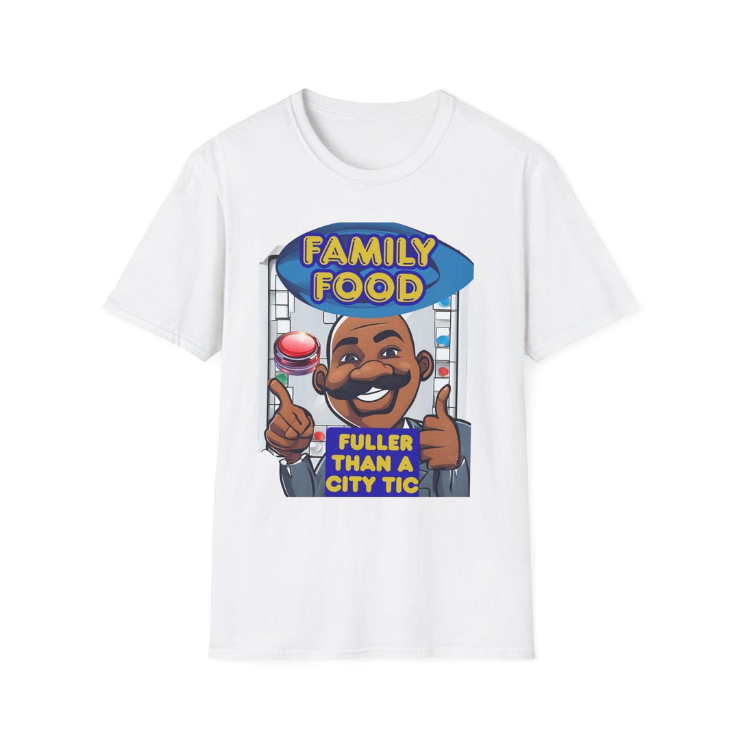 Family Feud Unisex Softstyle T-shirt, Fun Graphic Tee, Casual Wear ...