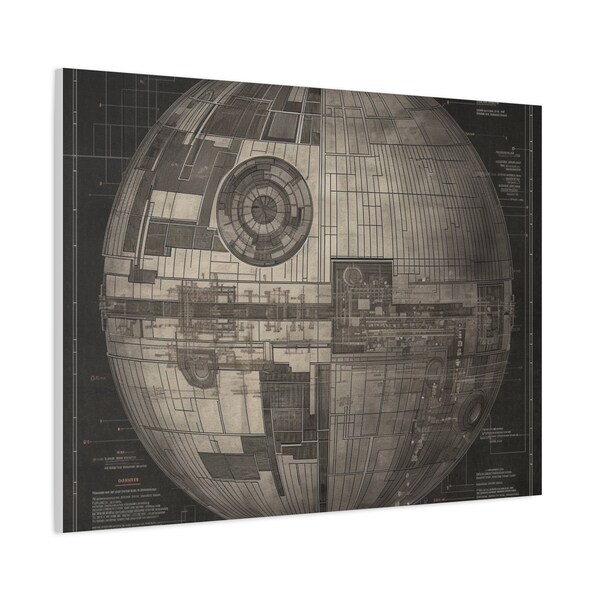 Death Star Drawing - Etsy