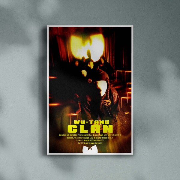 Wu Tang Clan Poster - Etsy