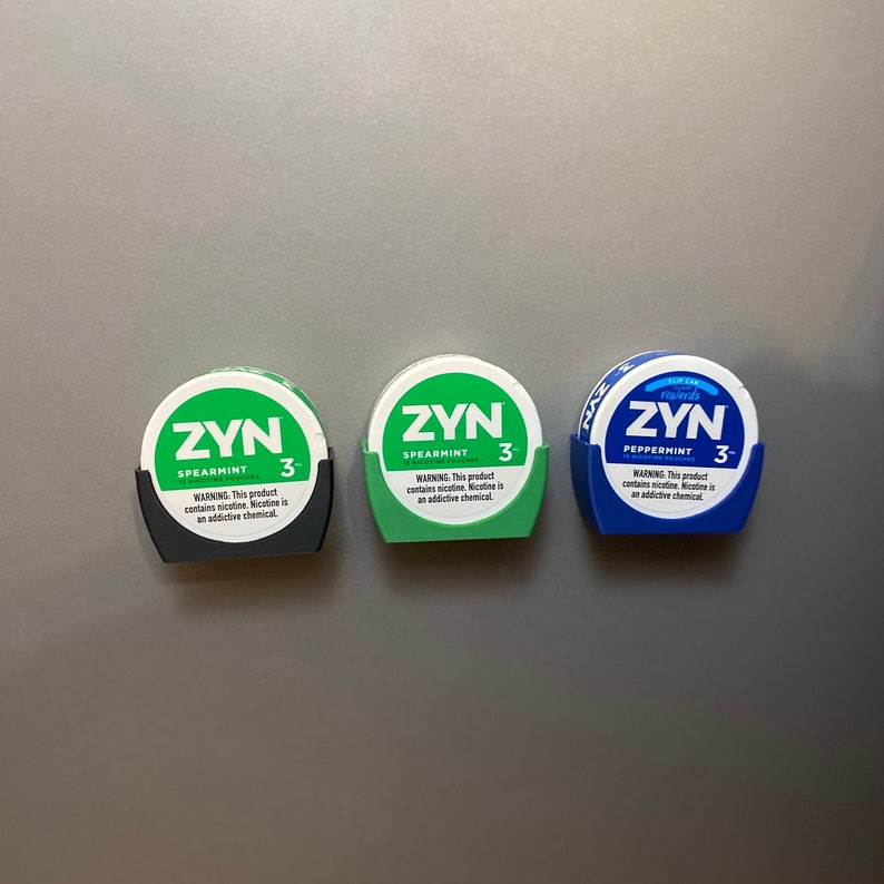 Magnetized ZYN Can Holder Store Your ZYN Can Anywhere - Etsy