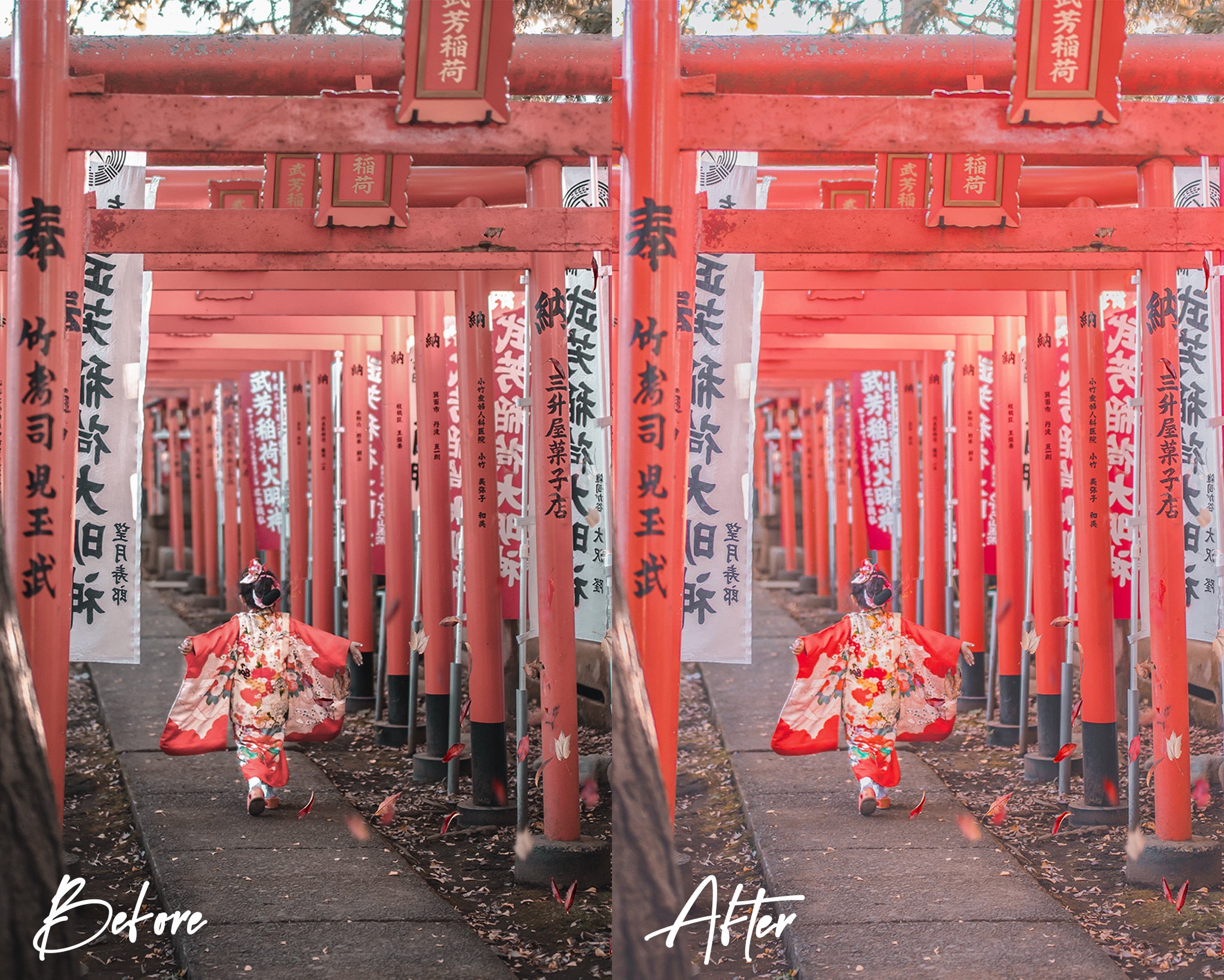 10 Japanese Fade Desktop & Mobile Lightroom Presets Japan - Etsy