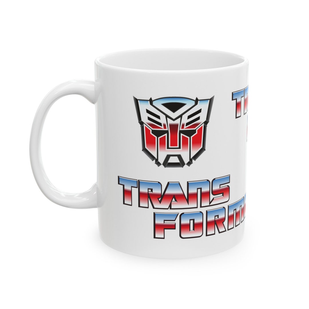 Transformers 80's Nostalgia Coffee Mug Unleash the Power of Your ...