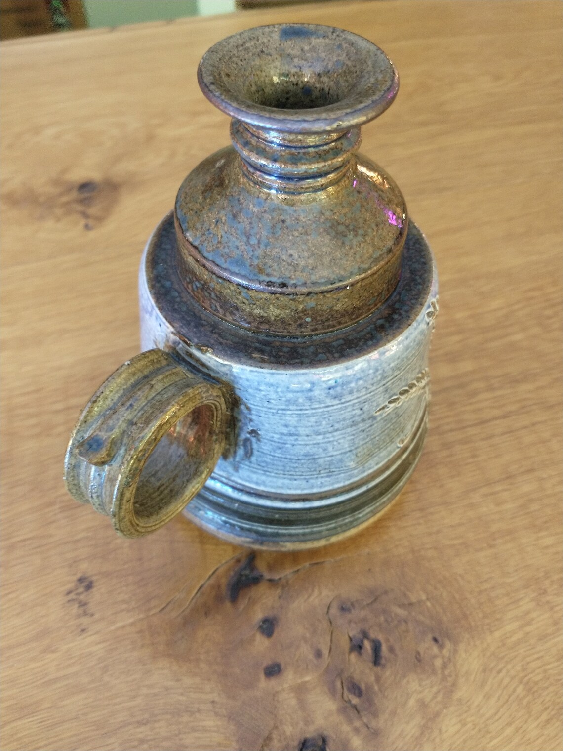 Beautiful Colonial Style Vintage Candle Holder Stoneware - Etsy