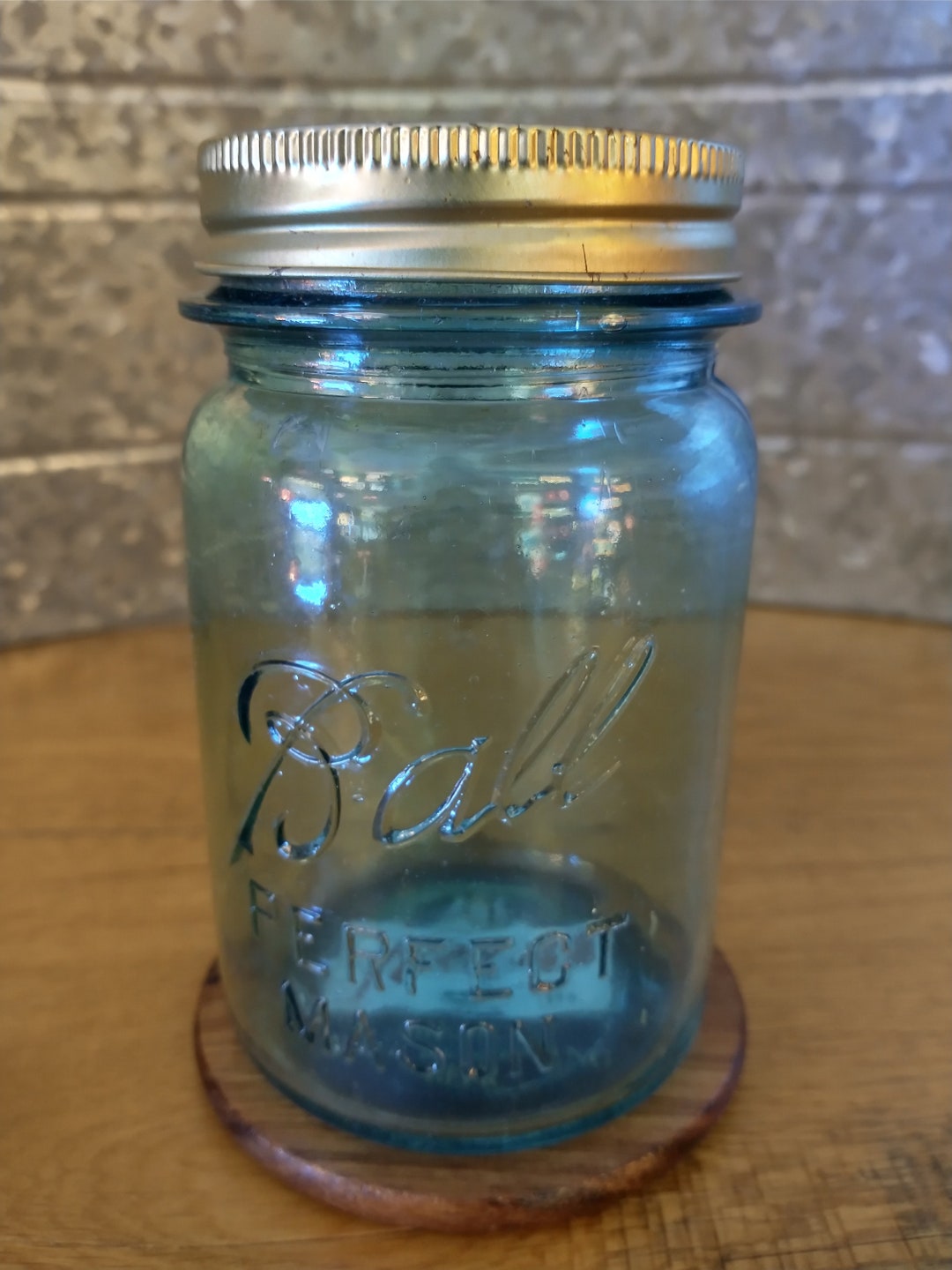 Ball Blue Mason Jar Number 2 - Etsy
