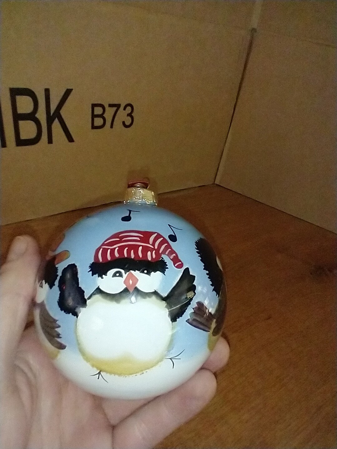 Vintage Hand Painted Christmas Ornament Chinese - Etsy