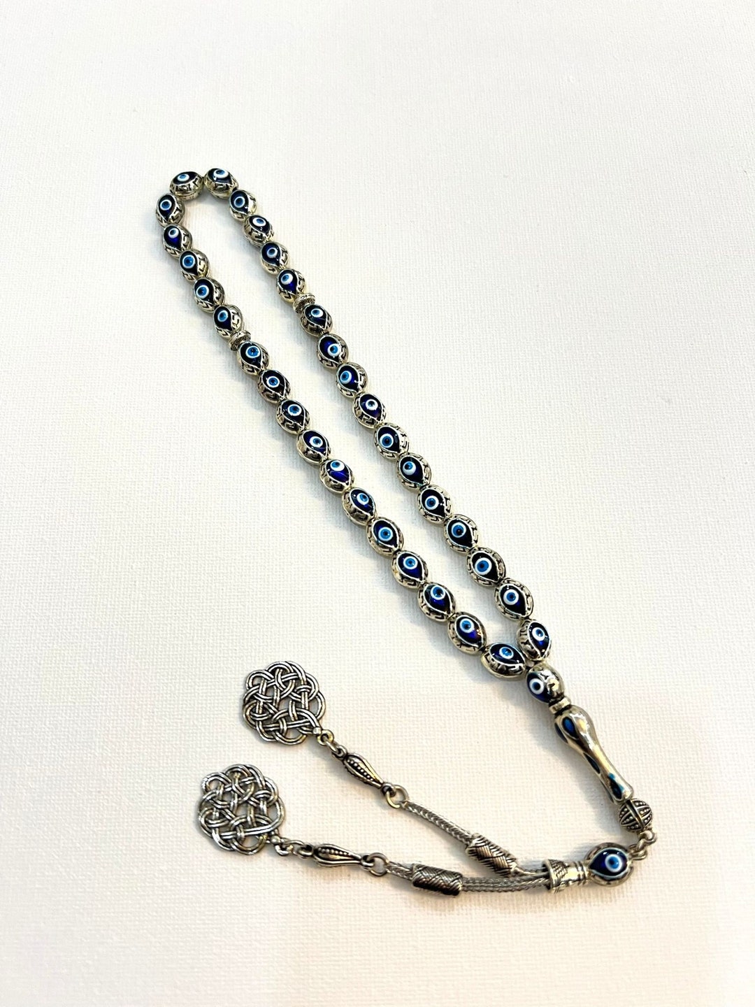 Evil Eye Rosary Evil Eye Car Charm Evil Eye Komboloi Evil - Etsy