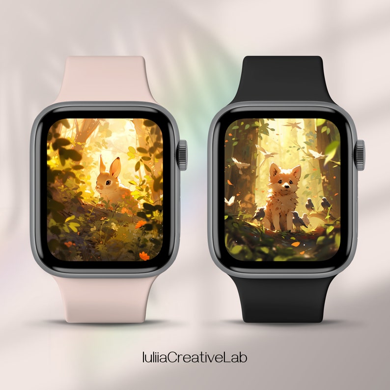 Cute Apple Watch Face, Animals Apple Watch Wallpapers, Forest Apple ...