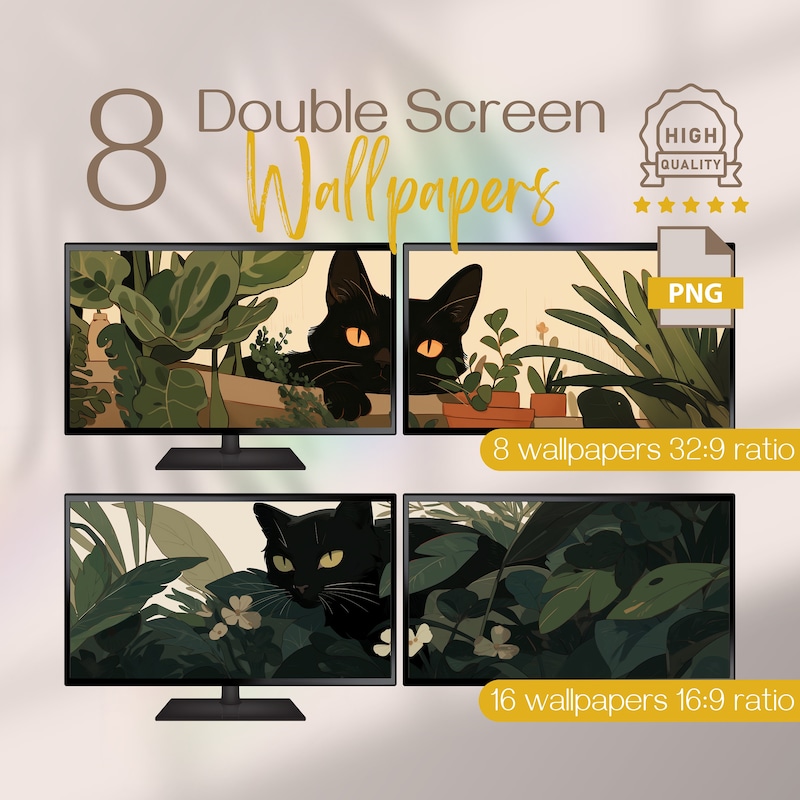 Wallpapers for Dual Screen - Etsy