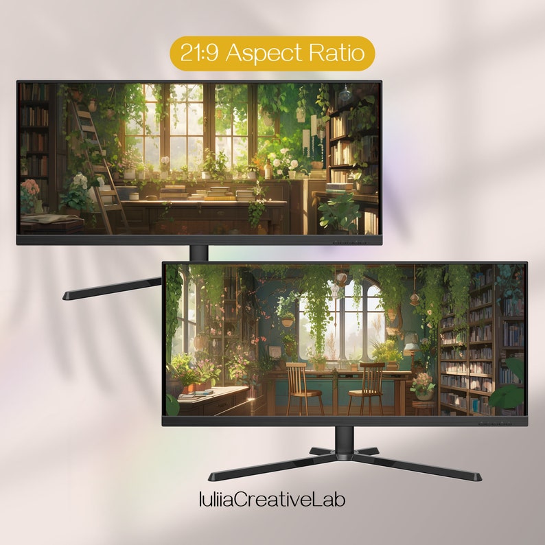 Anime Ultrawide Wallpaper Lofi Computer Background, Studio Desktop ...