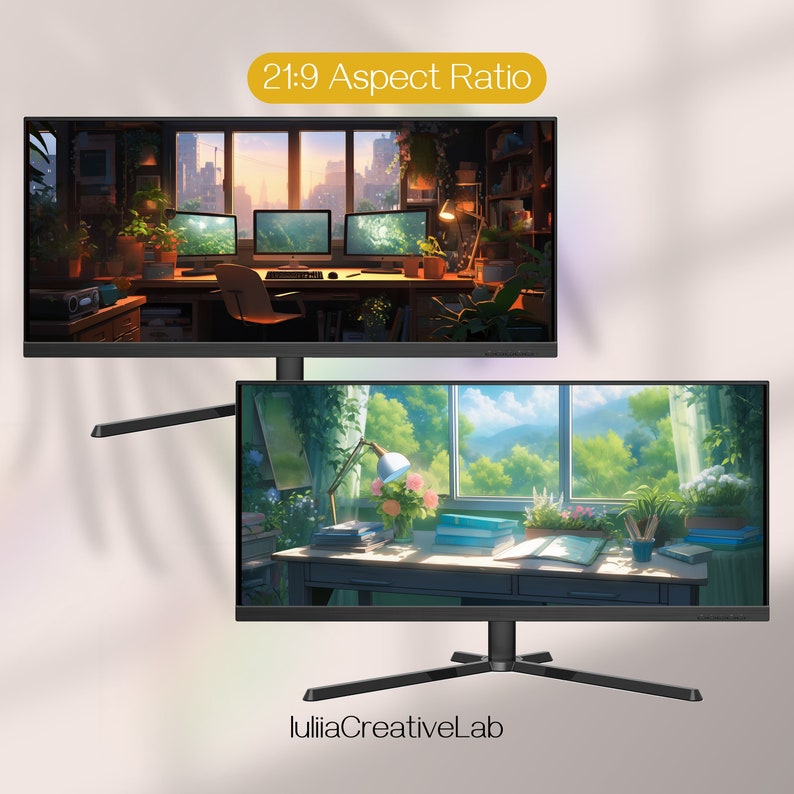 Ultrawide Anime Lofi Wallpaper, 4K UHD Aesthetic Desktop Background for ...