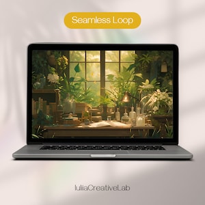 Anime Library Animated Wallpaper: Book Lover Live Screensaver (MP4, GIF ...