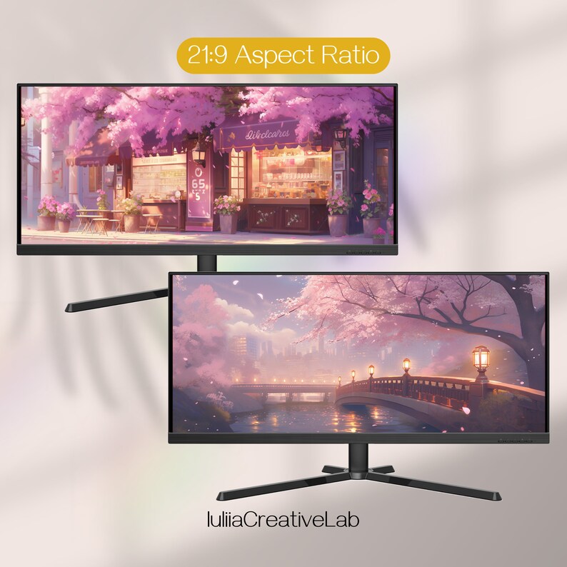 Pink Aesthetics Ultrawide Wallpapers, Blossom Desktop Wallpaper ...