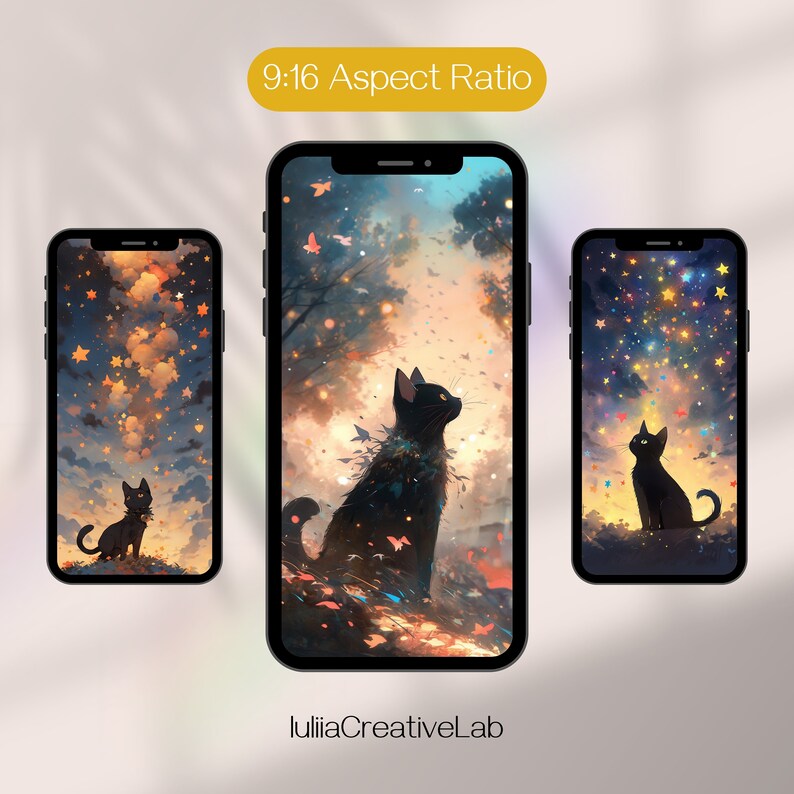 Whimsical Wallpapers Pastel Desktop Wallpaper Cat Computer Wallpaper ...