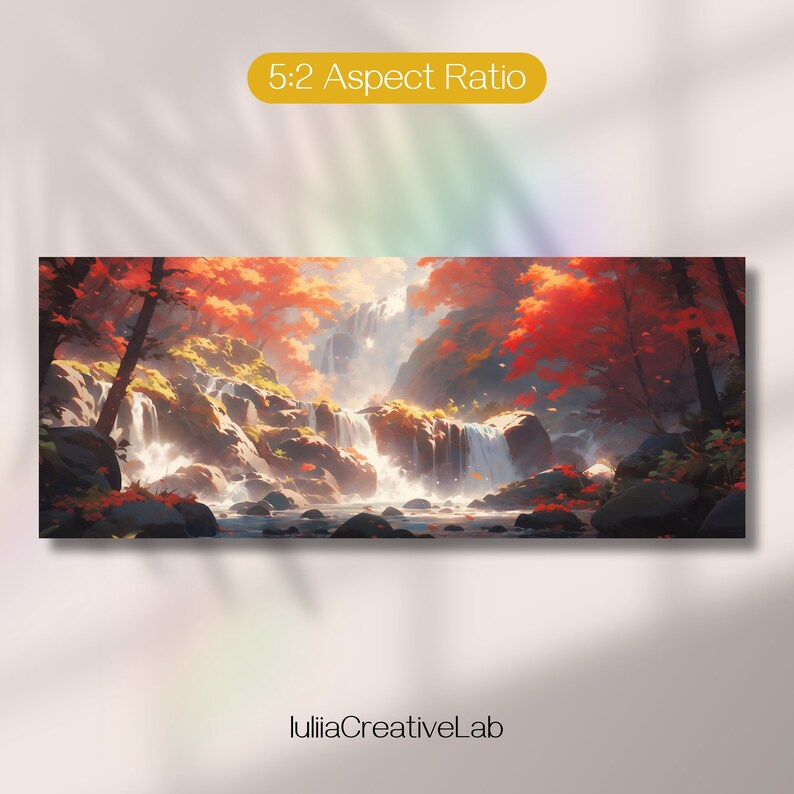 Autumn Forest Twitch Banners: Fall Anime Streamer Set (digital Download ...