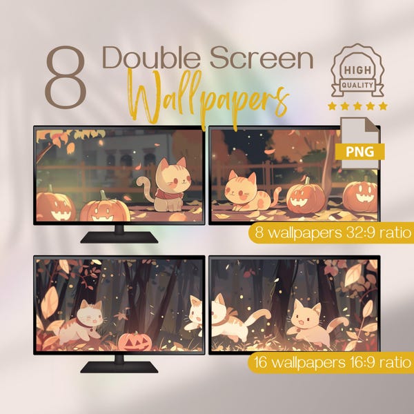 Pastel Dual Monitor Wallpaper Collection, Meadows Double Screen ...