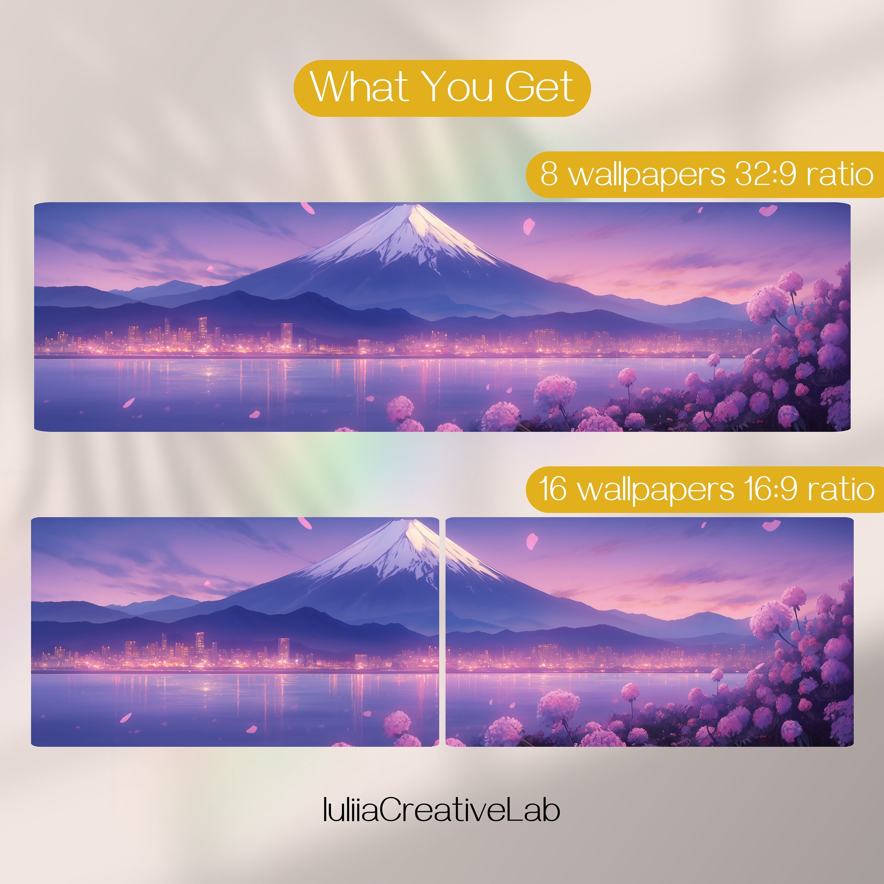 Neon Double Screen Backgrounds, Night Dual Monitor Wallpaper Collection ...