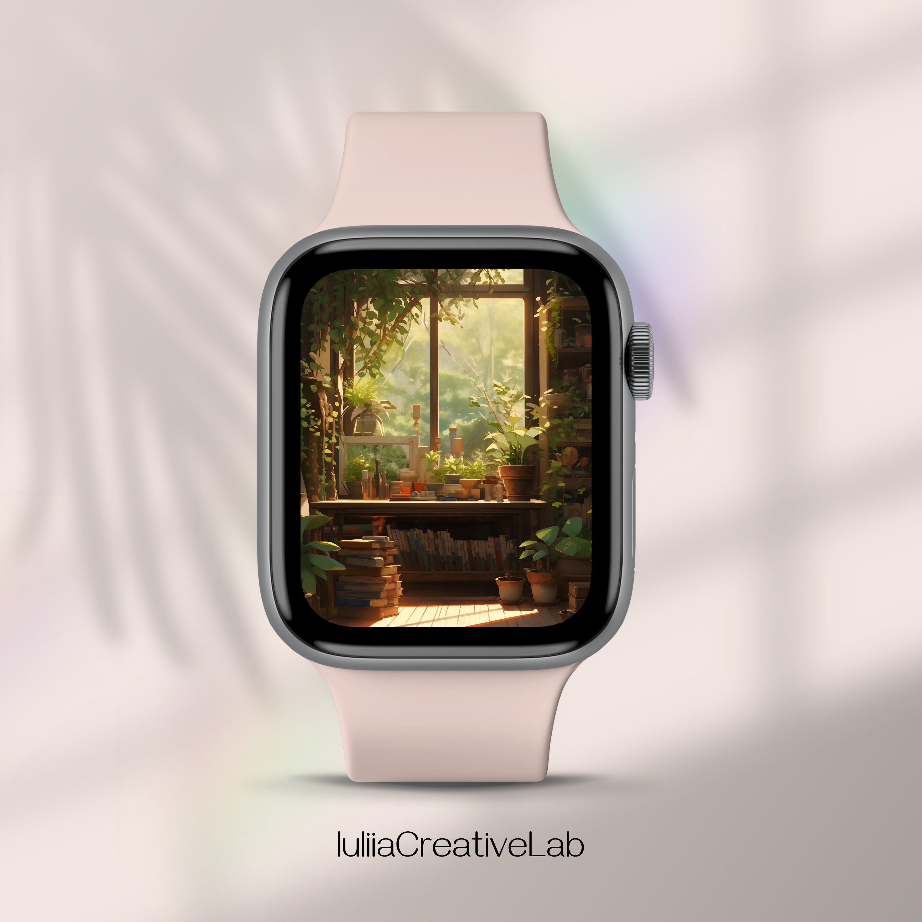 Anime Apple Watch Wallpaper, Lofi Studio Smartwatch Background ...