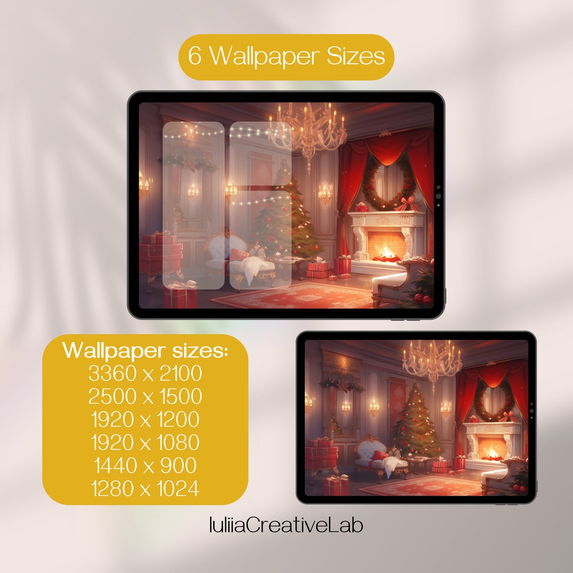 Christmas Desktop Organizer Wallpaper, Xmas Desktop Wallpaper Organizer ...