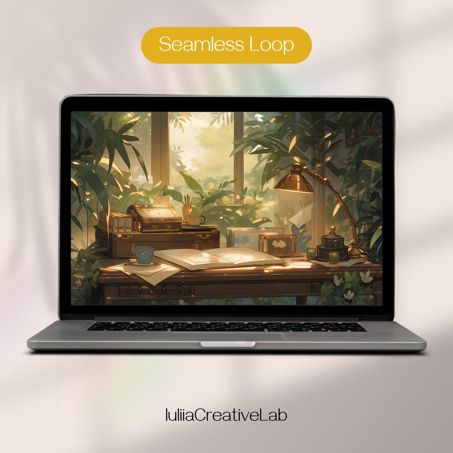 Booklover Animated Background, Anime Live Video Wallpaper for PC ...