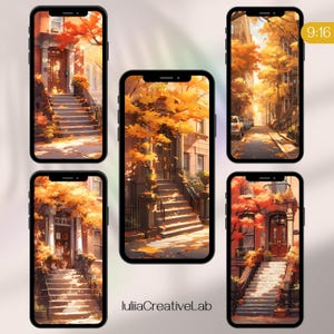 Fall in the City Wallpapers Pack, Ultrawide & Widescreen, 4K HD Autumn ...