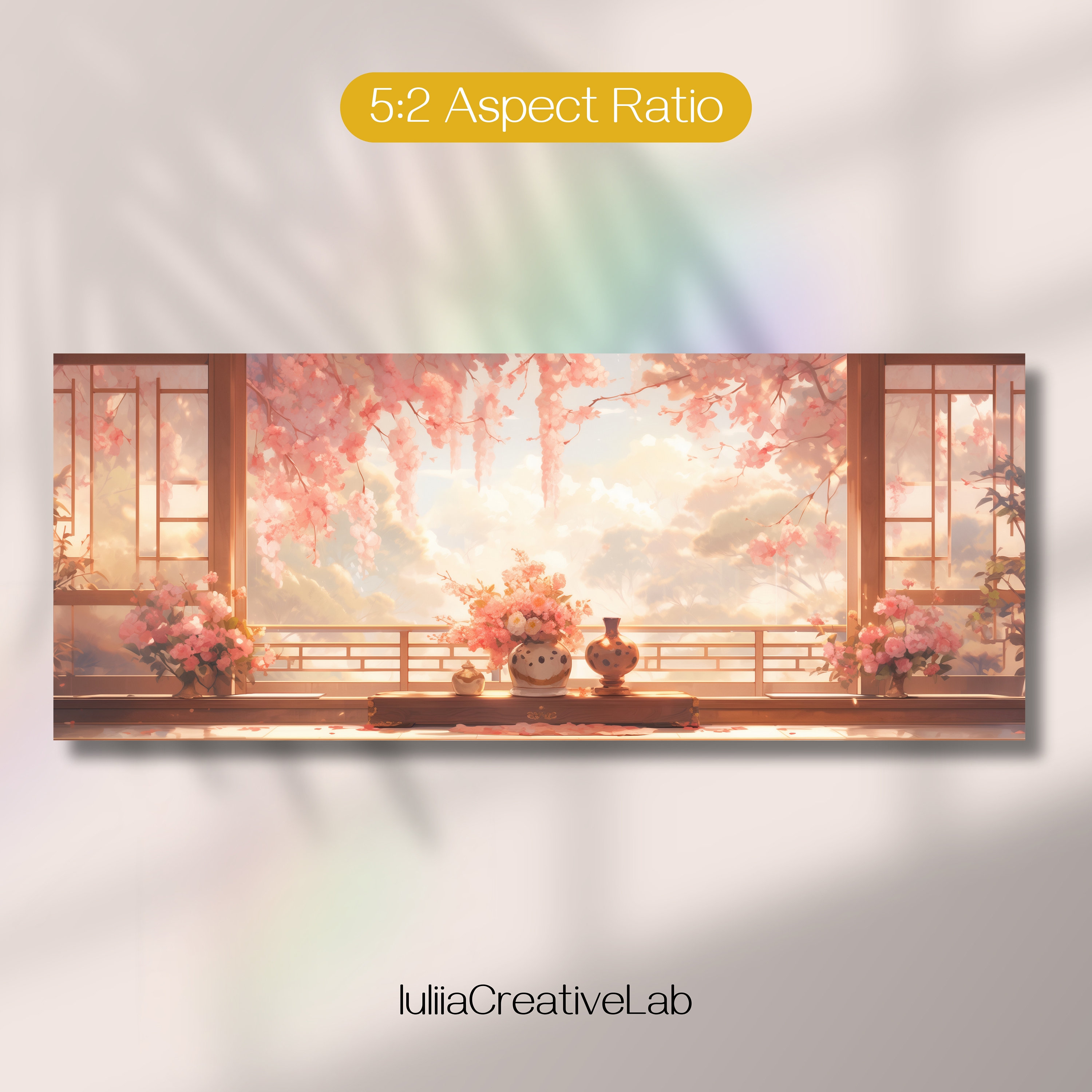 Japandi Anime Twitch Banner, Twitch Stream Banner, Lofi Light Stream ...