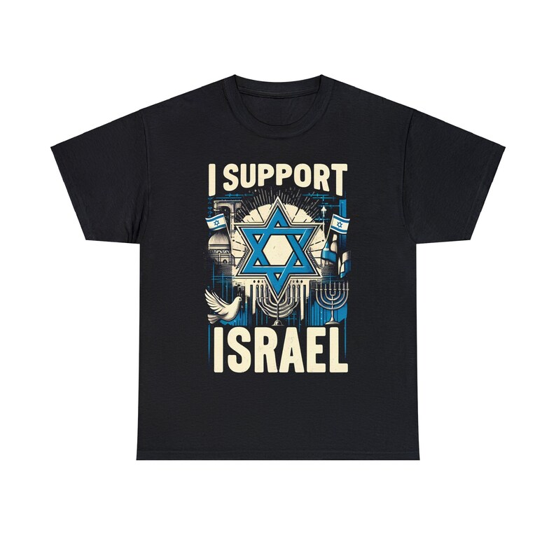 I Support Israel Stand With Israel T-shirt Peace Design - Etsy Australia