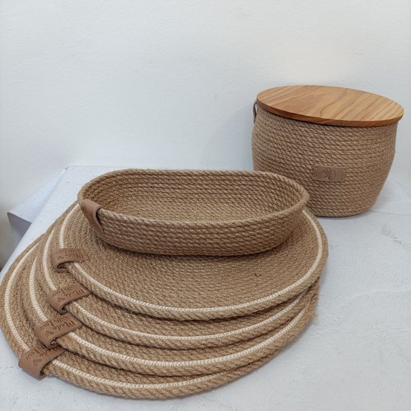 Jute Placemats - Etsy