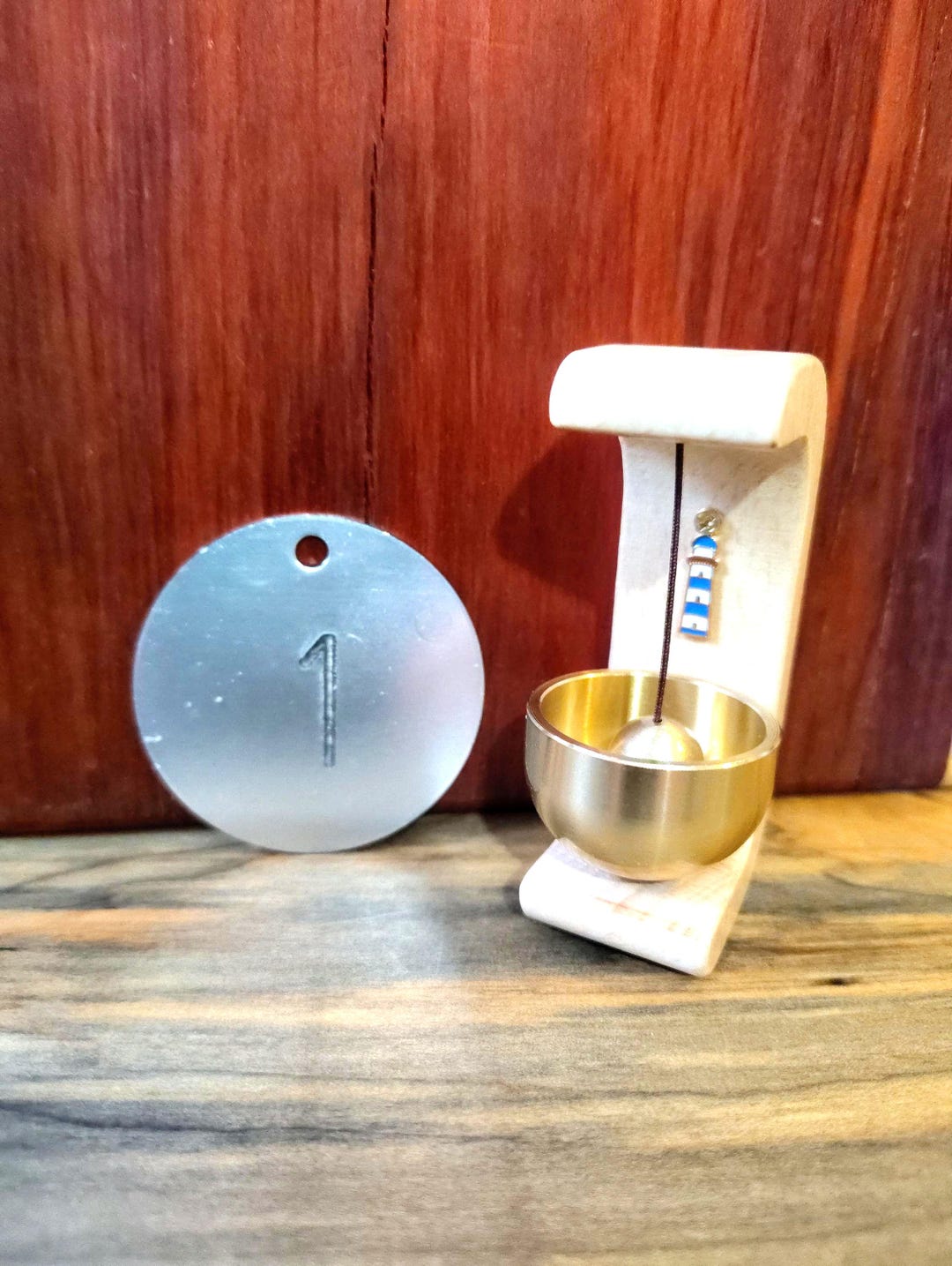 Handcrafted Wood and Brass Door Chime – Nautical Decor - Etsy