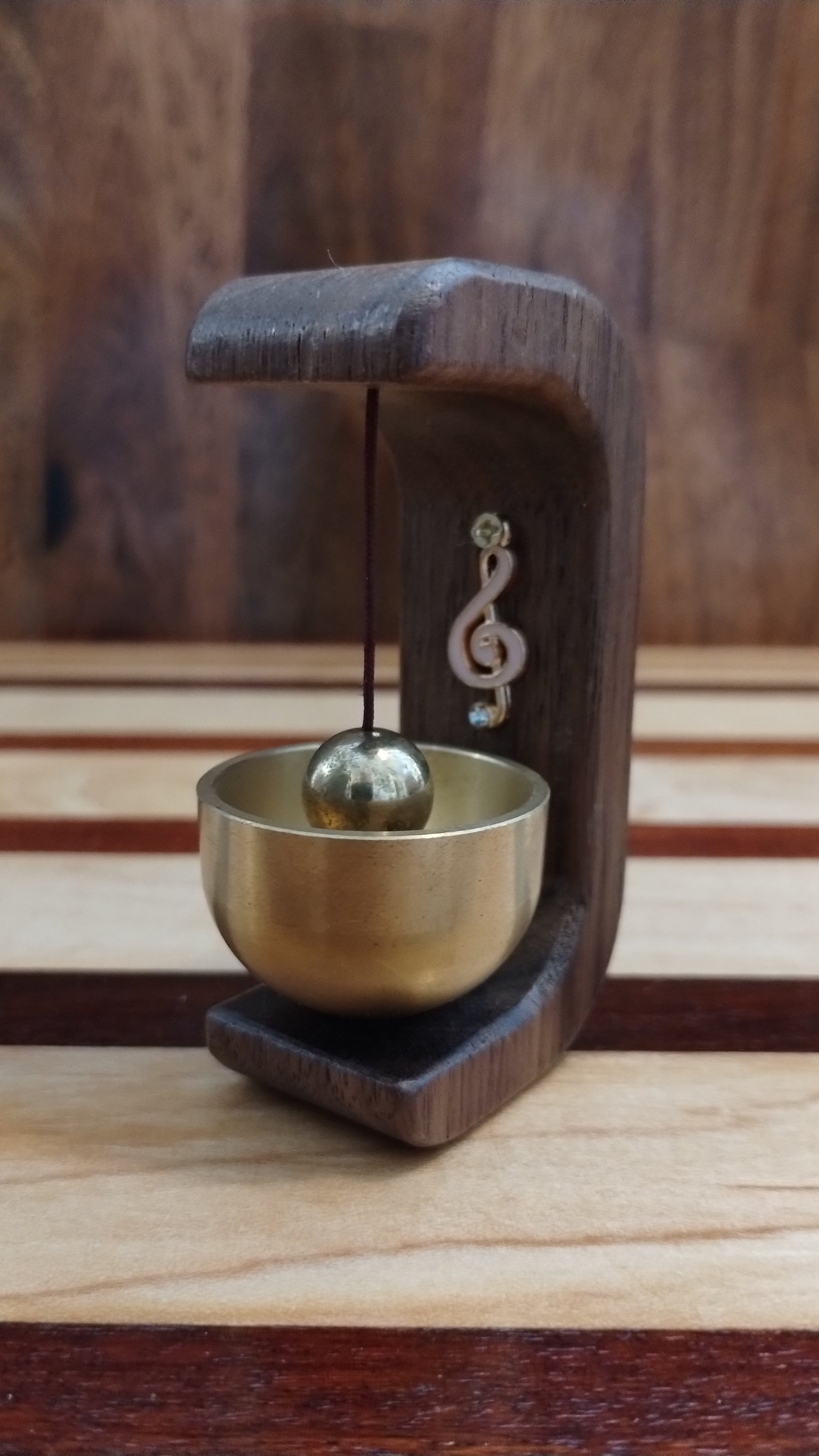 Shopkeepers Door Bell Chime Singing Bowl Inspired G Clef - Etsy