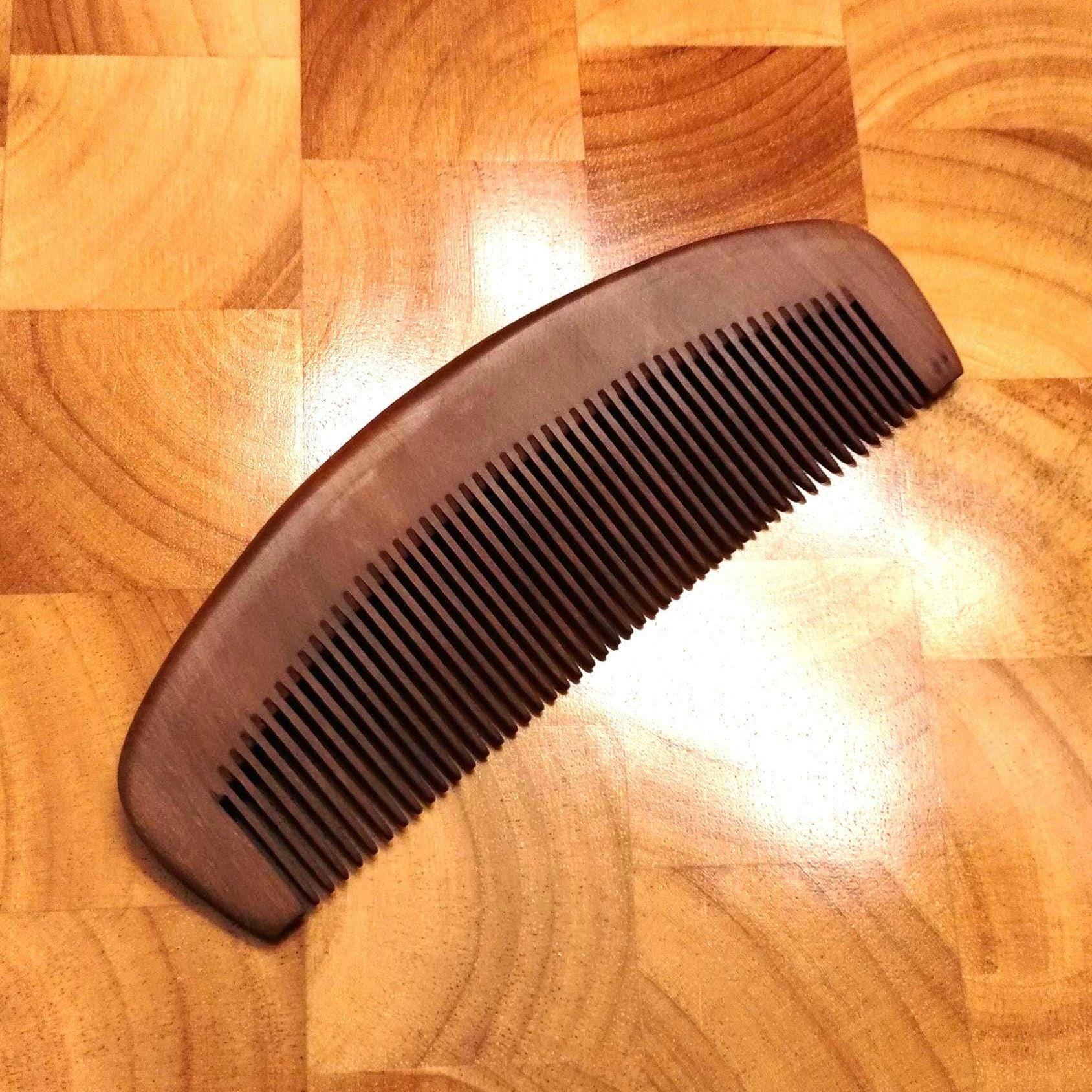 Handcrafted Wooden Comb Made From Mahogany - Etsy