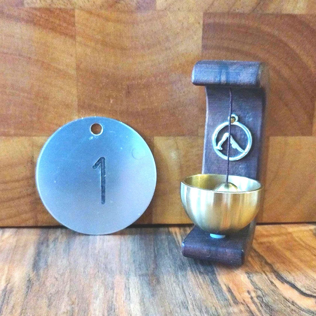 Handcrafted Wooden Door Chime Door Bell Shopkeepers Bell Multiple Yoga ...