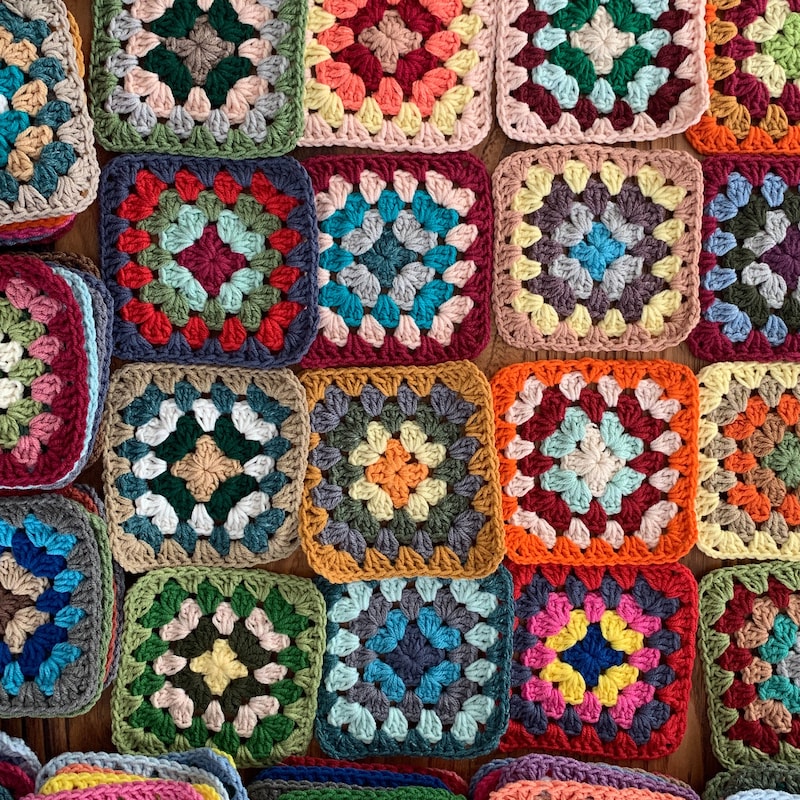 Granny Square Kit - Etsy