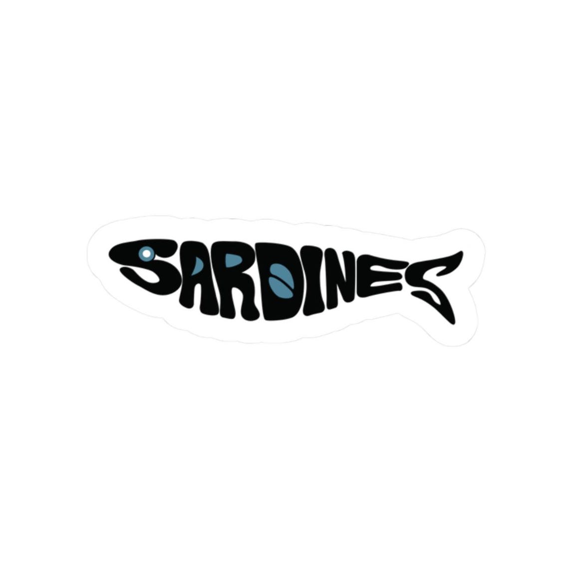 Sardines Vinyl Sticker – Fish Art Decal for Laptop - Etsy