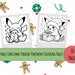 10 Printable Christmas Pikachu Pokémon Coloring Pages, Coloring Sheets ...
