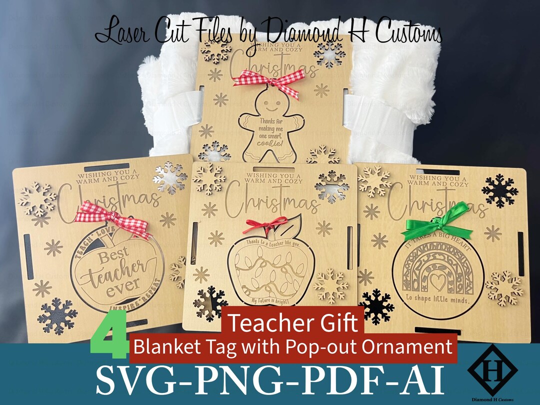 Blanket Tag SVG Blanket Tag Laser File Blanket Tag Ornament Blanket ...