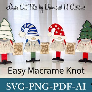 Santa Tracker Bundle SVG Santa Tracker SVG Laser File Santa Tracker ...