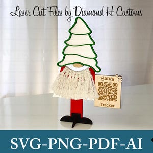 Santa Tracker Bundle SVG Santa Tracker SVG Laser File Santa Tracker ...