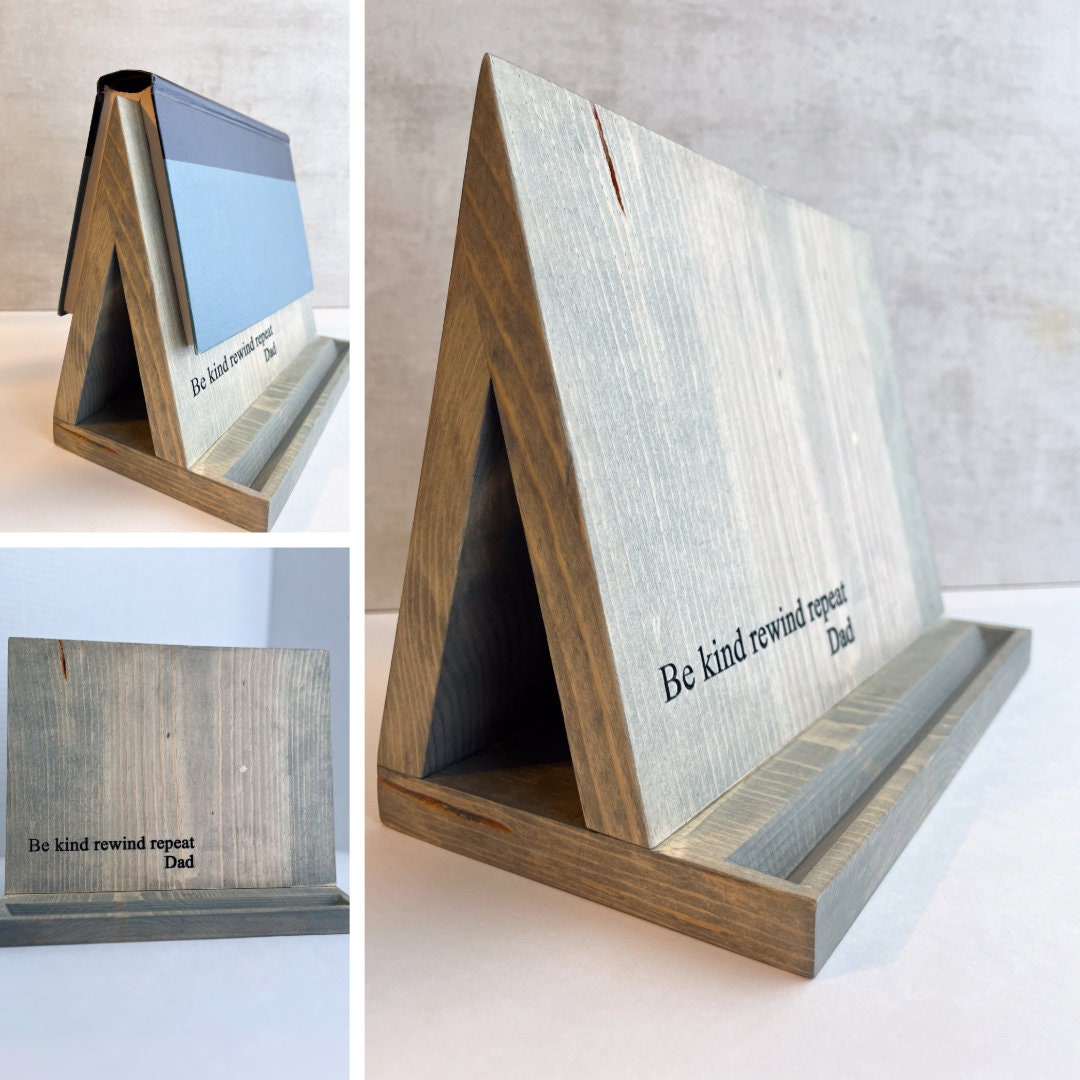 Personalized Book Valet, Bookholder, Book Stand Display, Book Stand ...