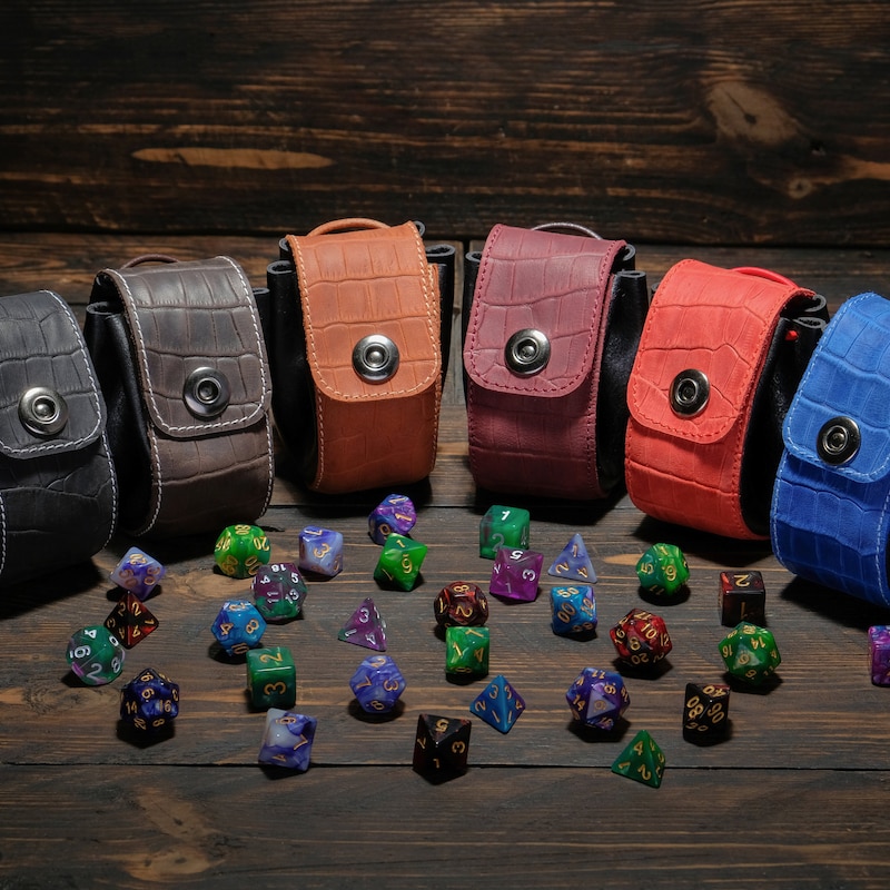 Embroidered Dice Bag - Etsy