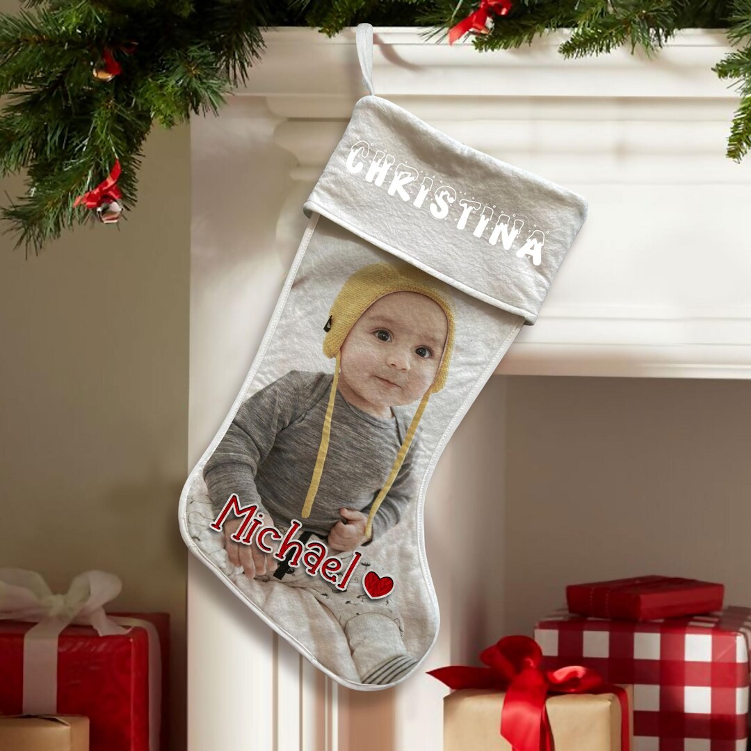 Personalized Kids Stockings With Name Christmas, Family Stocking Gift ...