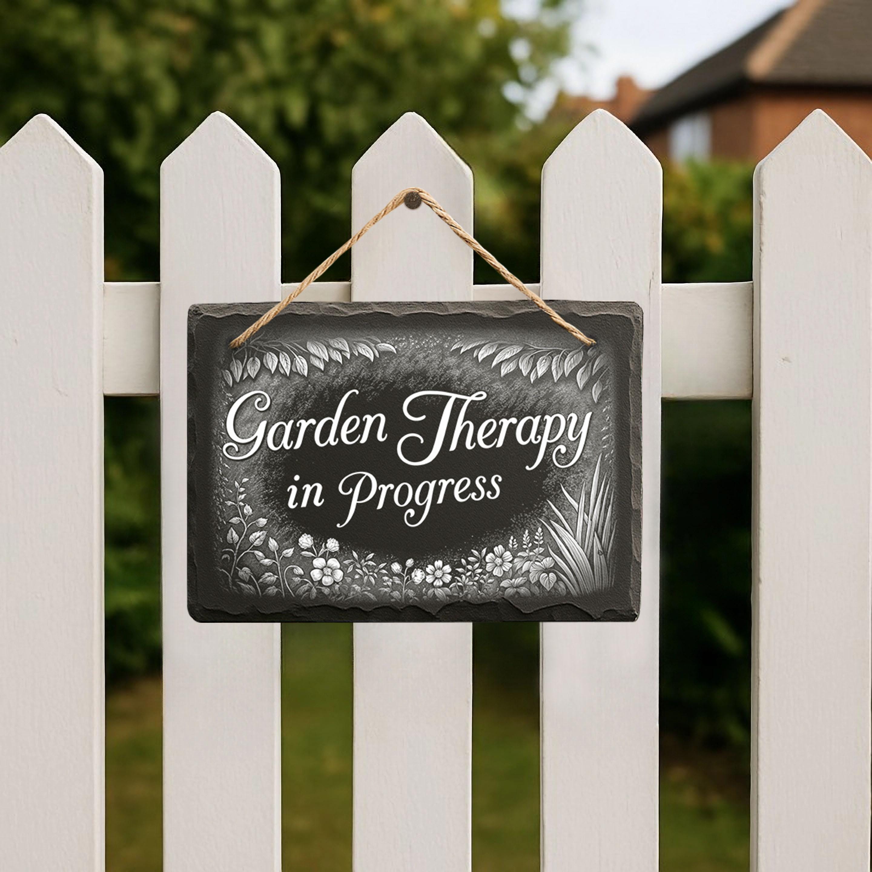 Floral Garden Engraving PNG | Slate Sign Design for Laser, CNC, Cricut ...