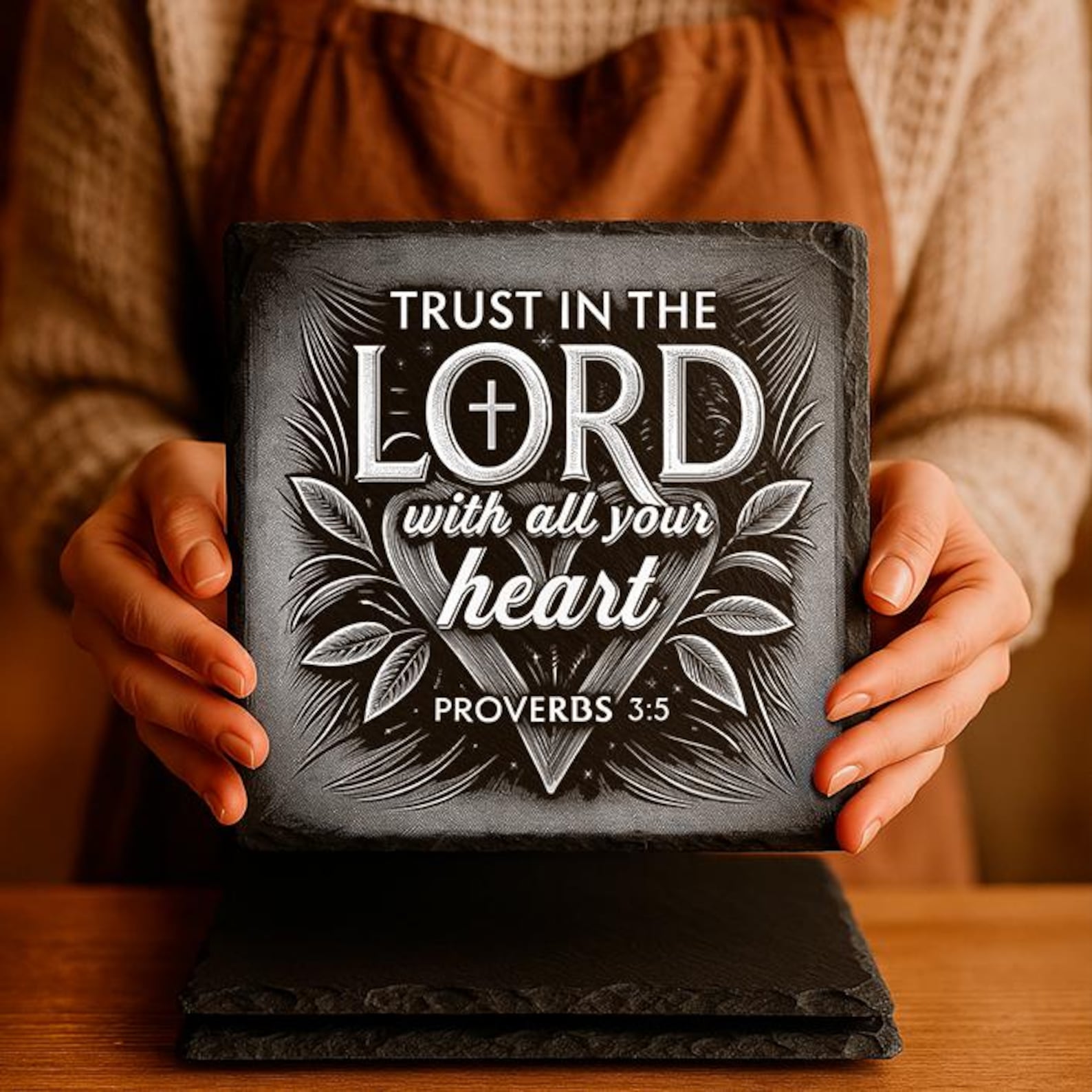 Bible Verse Engraving Laser Burn | Christian Protection Quotes for ...