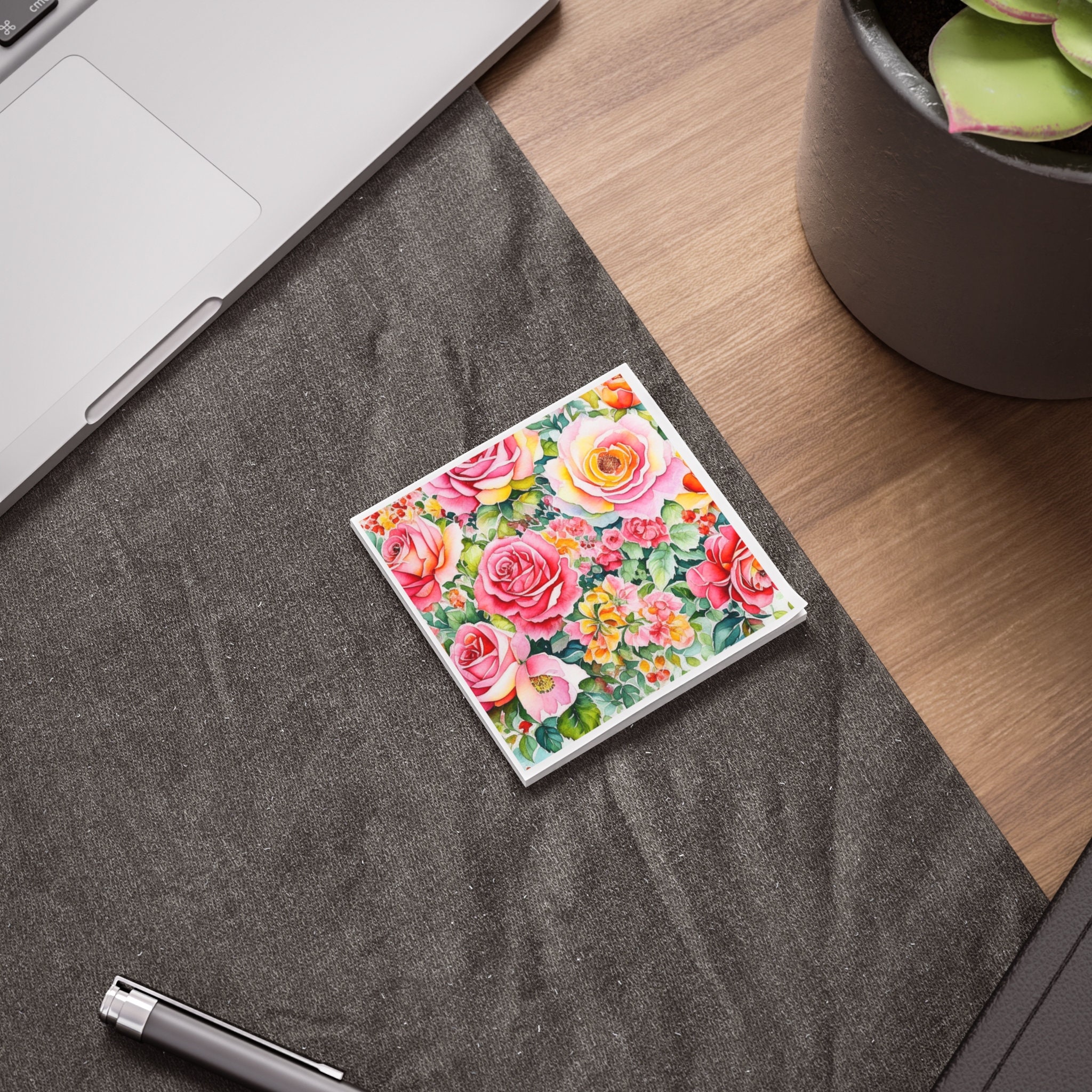 A Bunch of Roses Post-it® Note Pads - Etsy