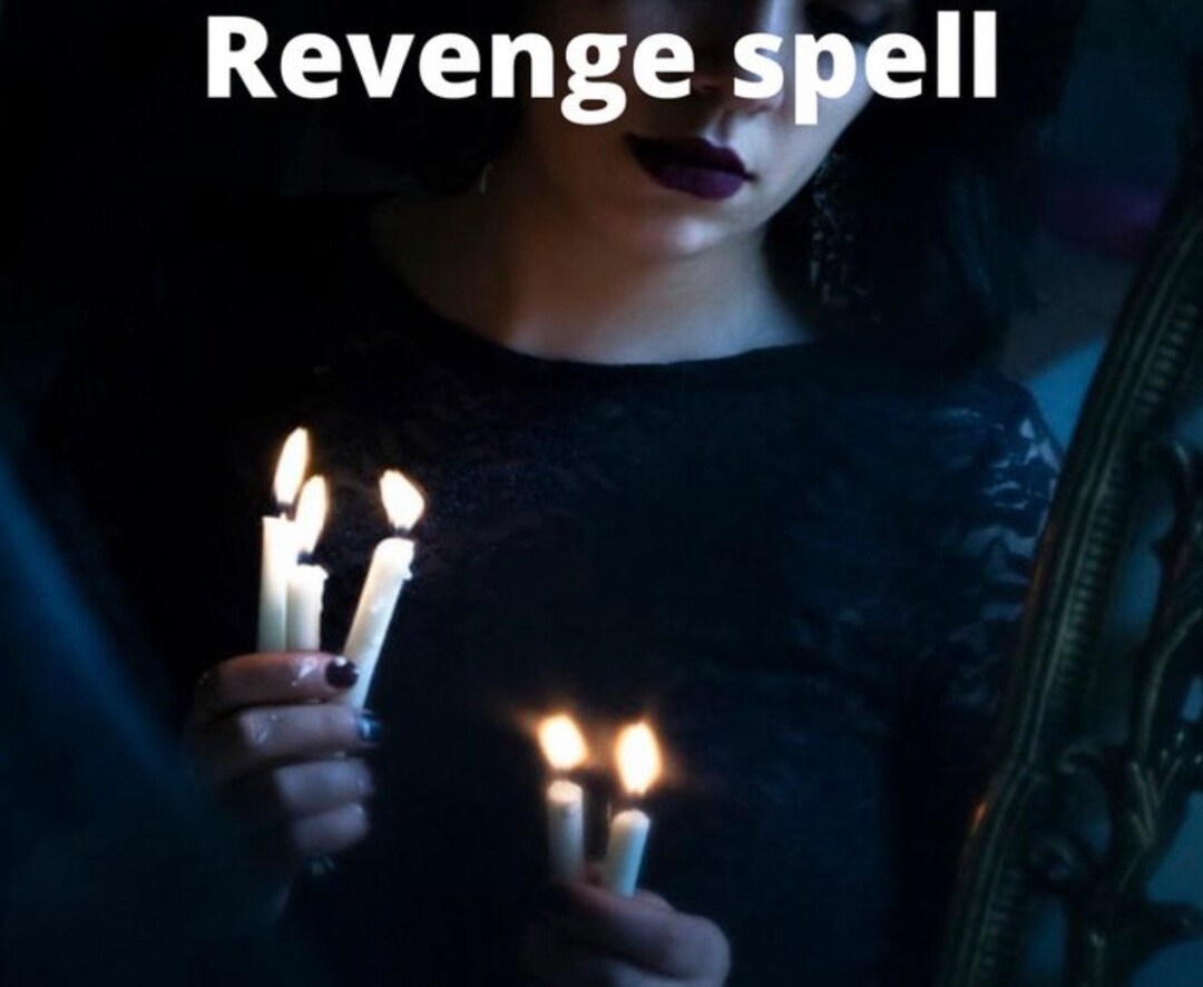 REVENGE SPELL OIL, Black Shark Tooth, Karma, Banishing, Retribution ...