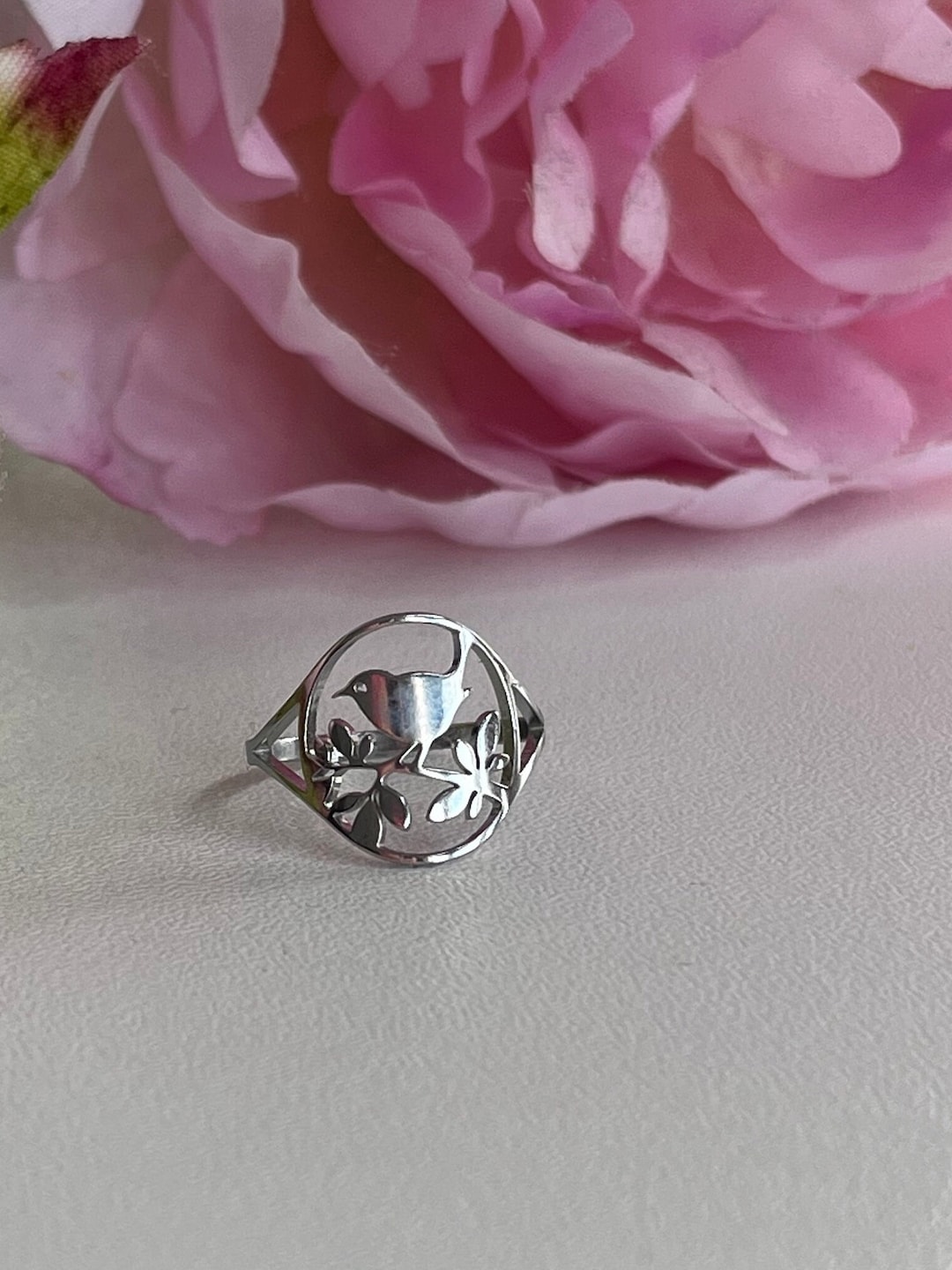 SPIRIT OF DIVINITY Bird Ring, Power, Blessings, Wish Fulfillment - Etsy