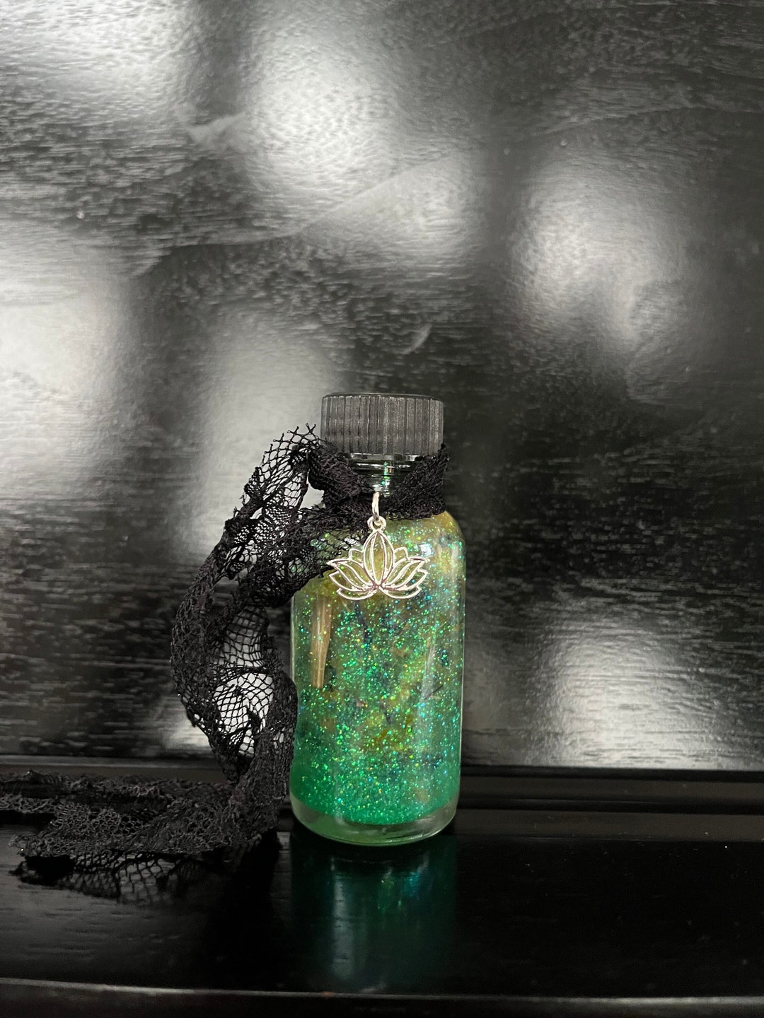 HEALING GRASSES Earth Element Lotus Spell Oil, Health & Wealth, 8 Drams ...